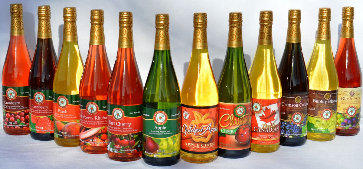 Sparkling Cider Mixed Case – The Cider Keg